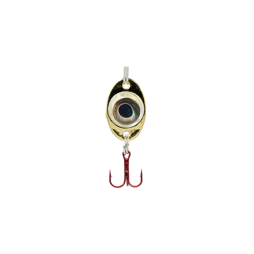 Fish Daddy Dirty Bomb Gold LED Spoon – Dakota Angler