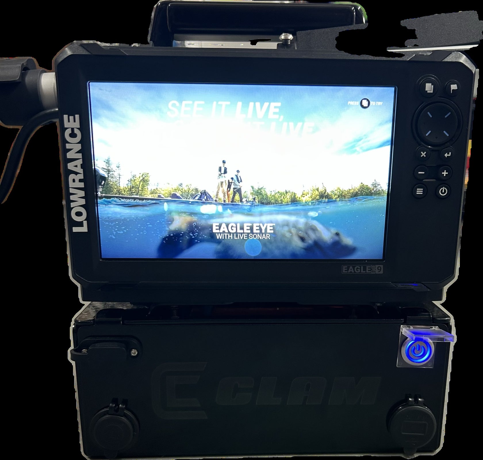 Lowrance Eagle Eye 9 "DA Exclusive" Ice Fishing Bundle – Dakota Angler