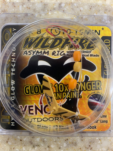 Venom Wildfire Asymm Bait Hook Rig – Dakota Angler